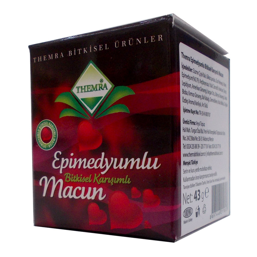 Themra Epimedyumlu Bitkisel Macun 43Gr